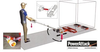 PowerAttack Load mover — the easy way to move heavy loads